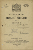 Home Guard Manuals & Paperwork