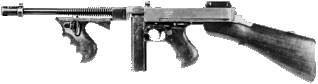 Thompson Submachine Gun - Tommy Gun